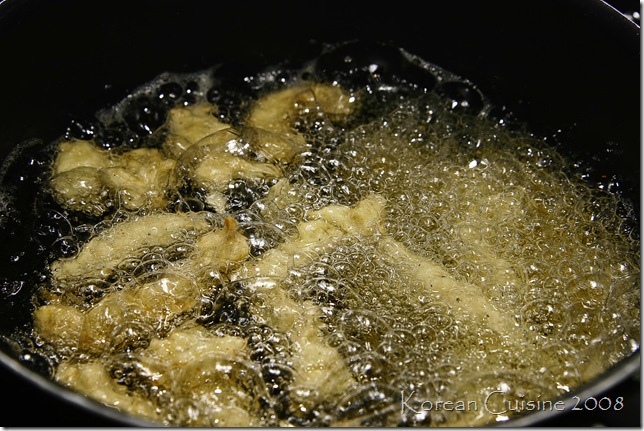 Korean Cuisine: Tang Soo Yook - (탕수육)